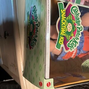 Mattel | Office | Vintage Cabbage Patch Kids Collectors Doll Snacktime ...